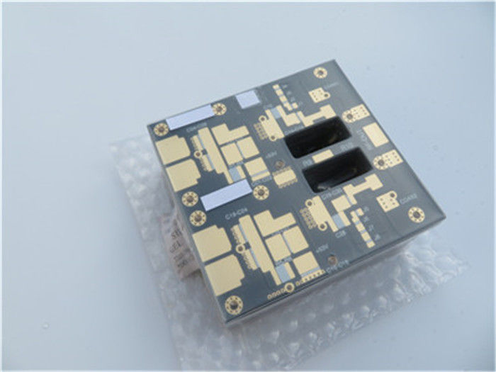 High Frequency Black Solder Mask PCB Circuit Board DK2.65 F4B PTFE ...