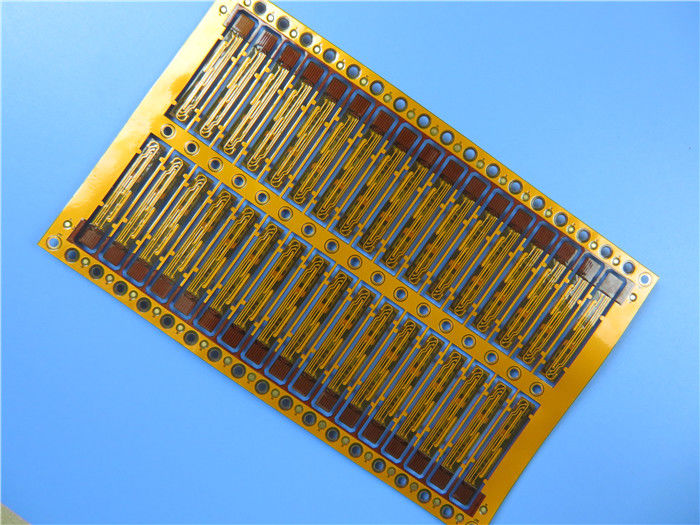 Assembled Flexible PCB Built On 0.15mm Polyimide (PI) With Immersion ...