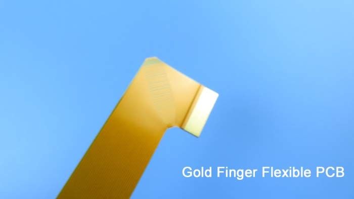 Single Sided Flex PCB Strips Built on 1oz Polyimide with PI Stiffener ...