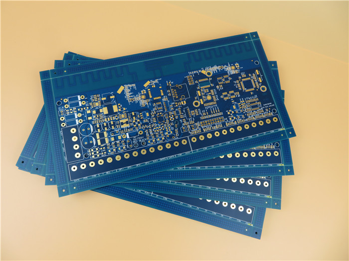 Matt Blue 50 Ohm Impedance Controlled PCB for Medical Equipment