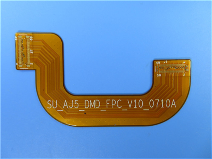 Flexible PCB With Stainless Steel Stiffener Flex with Stainless Steel Shim
