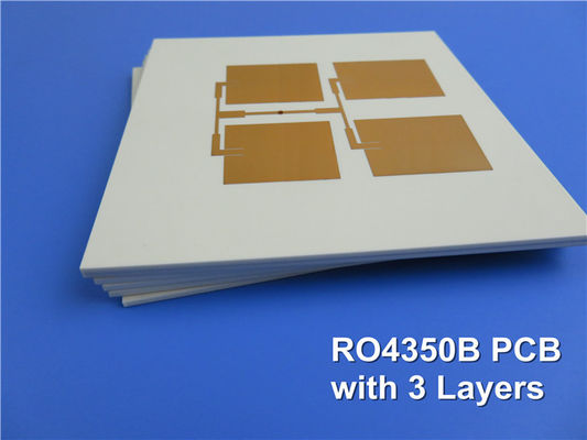 Multi Layer B Rogers 4350 3 Layer 1.88mm Immersion Gold PCB For ...